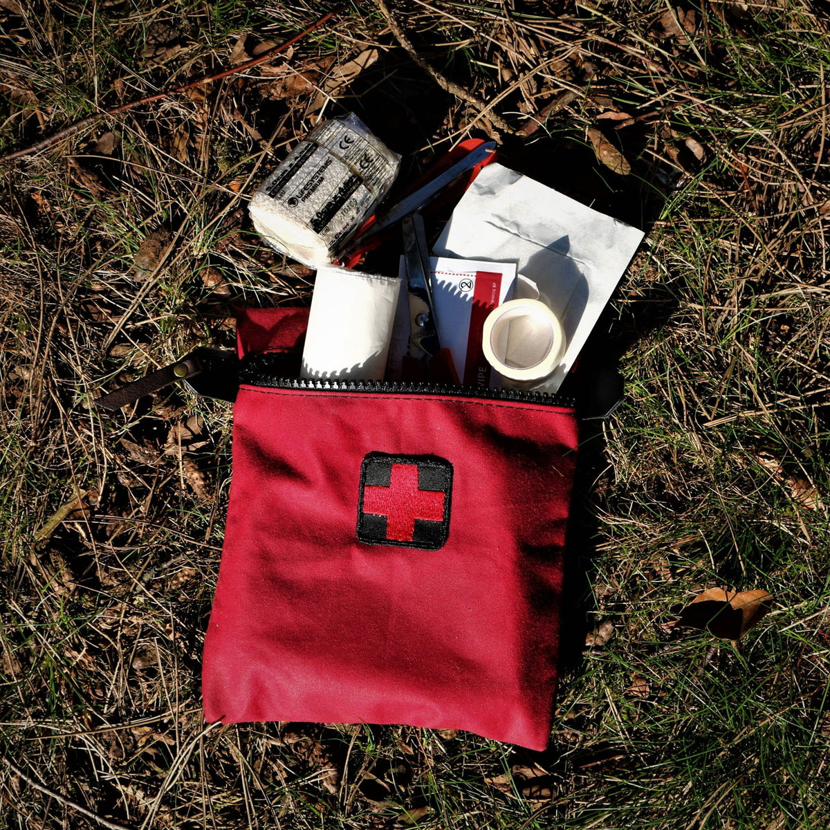 Wax Canvas First Aid Kit Pouch (FAK) – Journeyman Handcraft