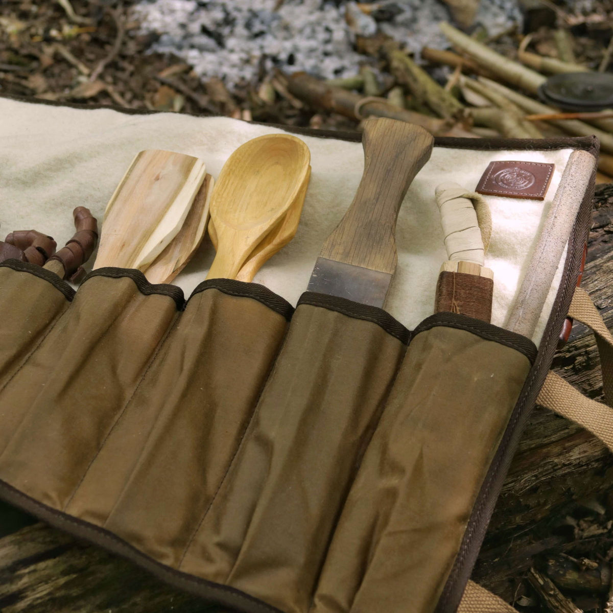 Wool Lined Premium Tool Roll - Durable & Stylish – Journeyman Handcraft